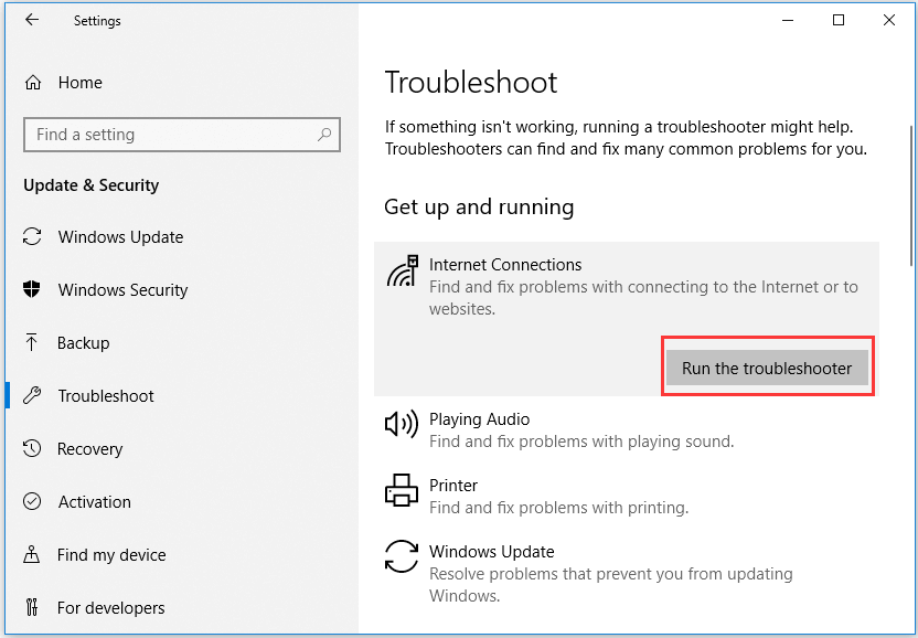 Troubleshoot Internet Connection Problems in Windows 10 - Life Conceptual