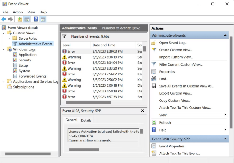 Guide To Troubleshoot Windows Problems Using Event Viewer Life Conceptual