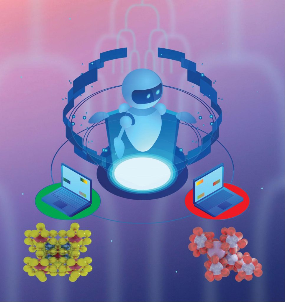 Unveiling the Future: AI in Materials Science - Life Conceptual