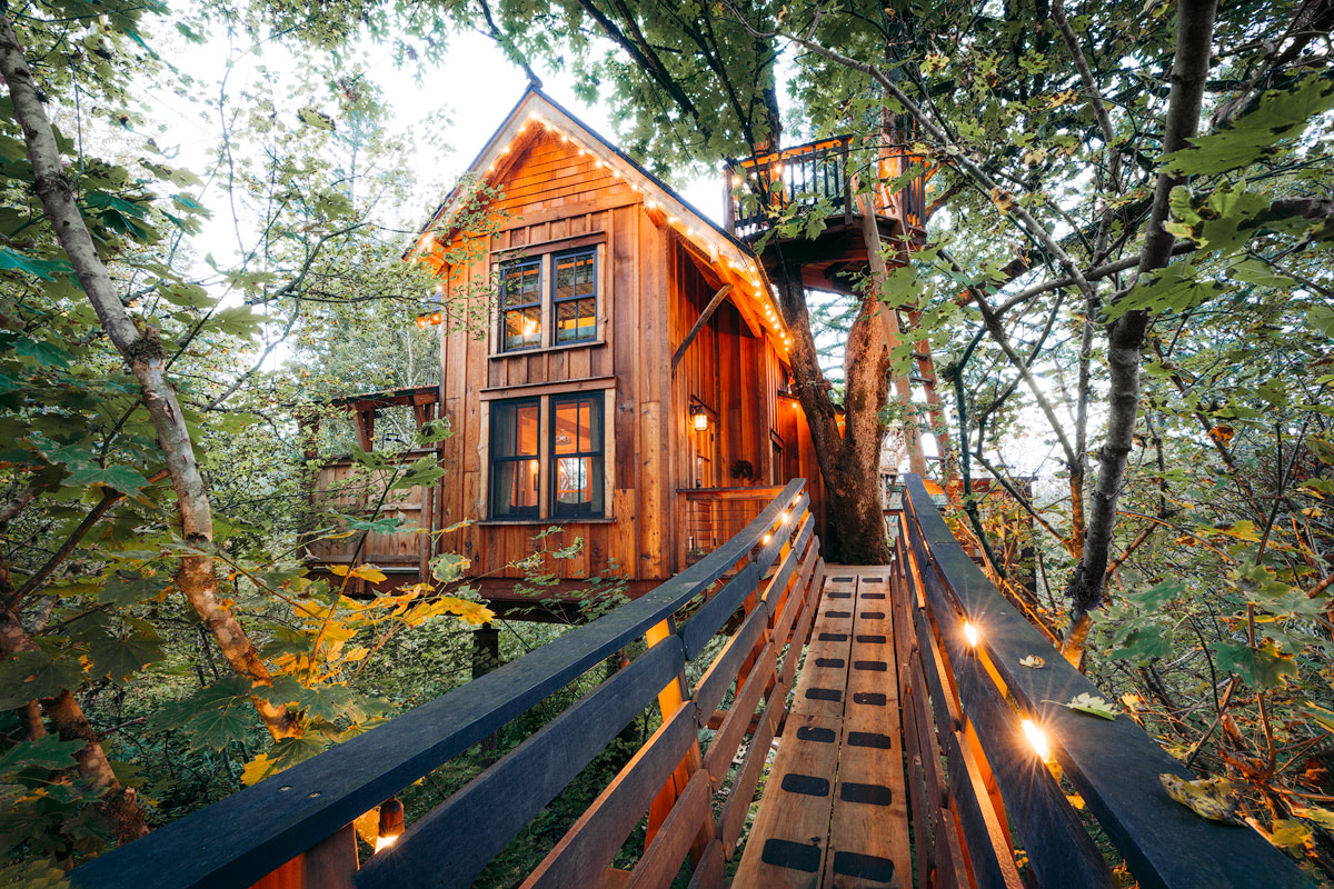 Treehouses for All Ages in the North Carolina Mountains