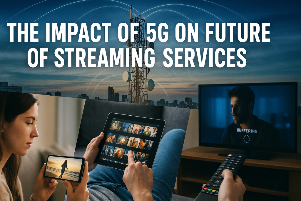 How 5G Revolutionizes the Future of Streaming Services