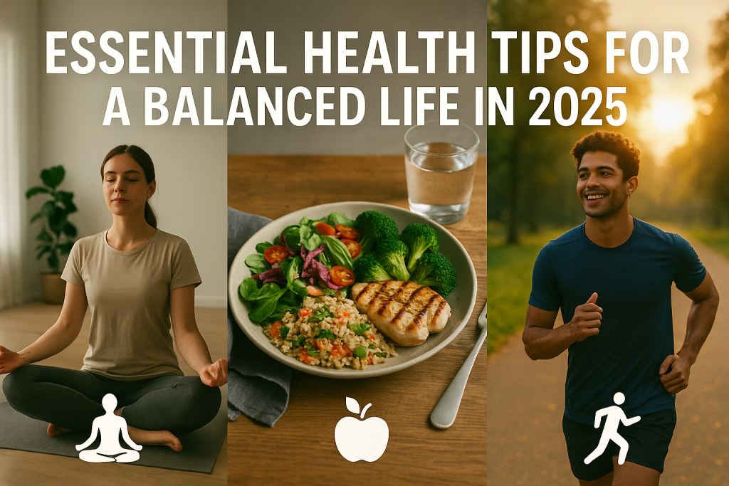 Essential Health Tips for a Balanced Life in 2025